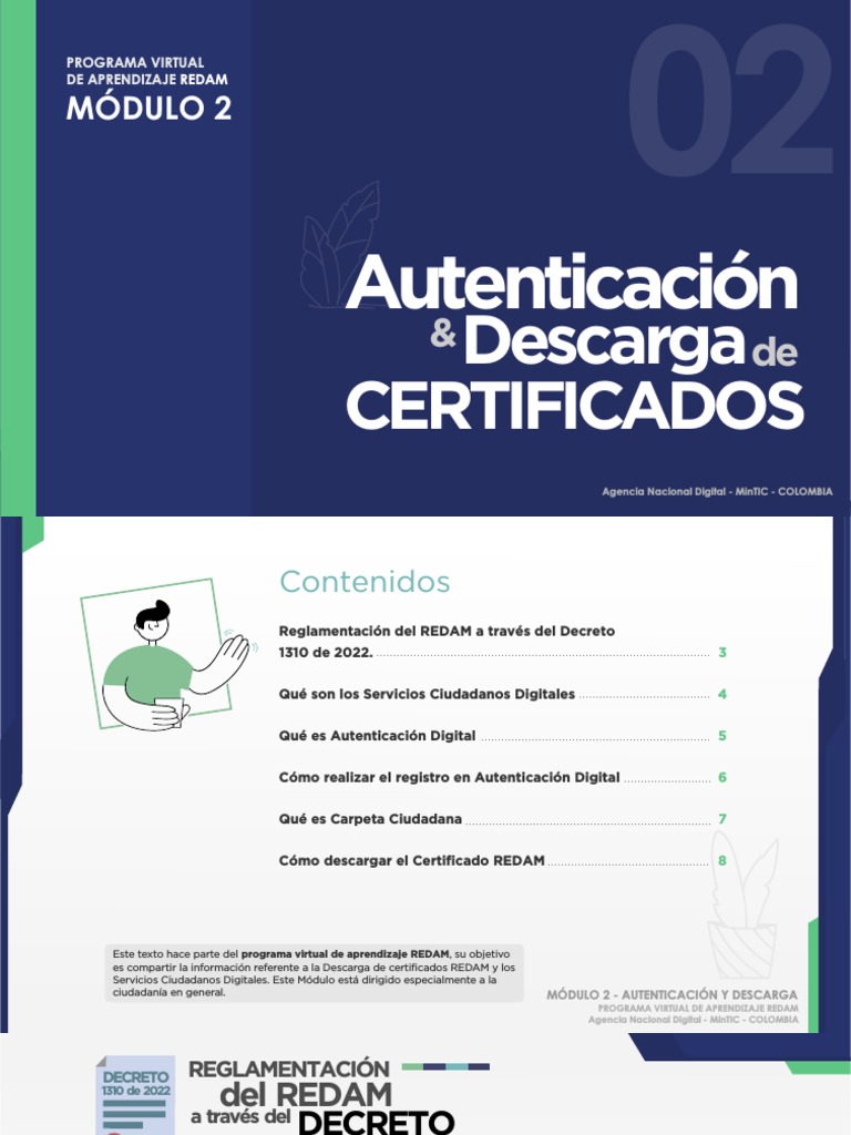 GUIA 02-Guia para Descarga de La Ceetificación REDAM | PDF ...