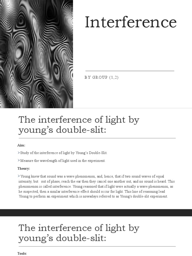 Interference (1) | PDF