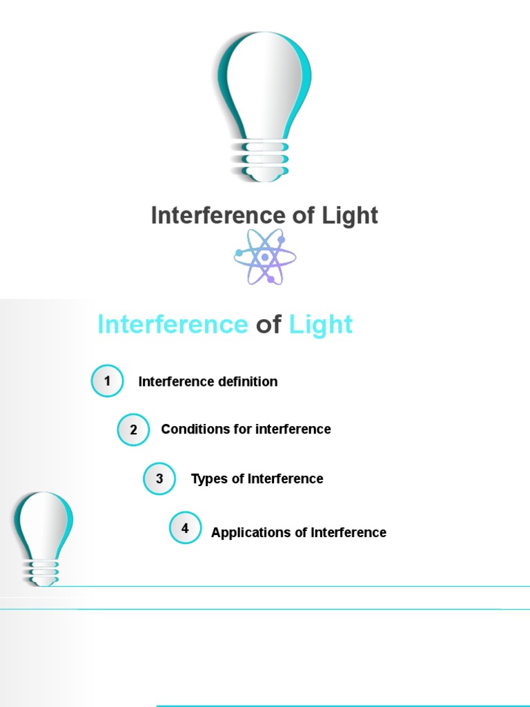 Light Interference: Definition & Applications | PDF