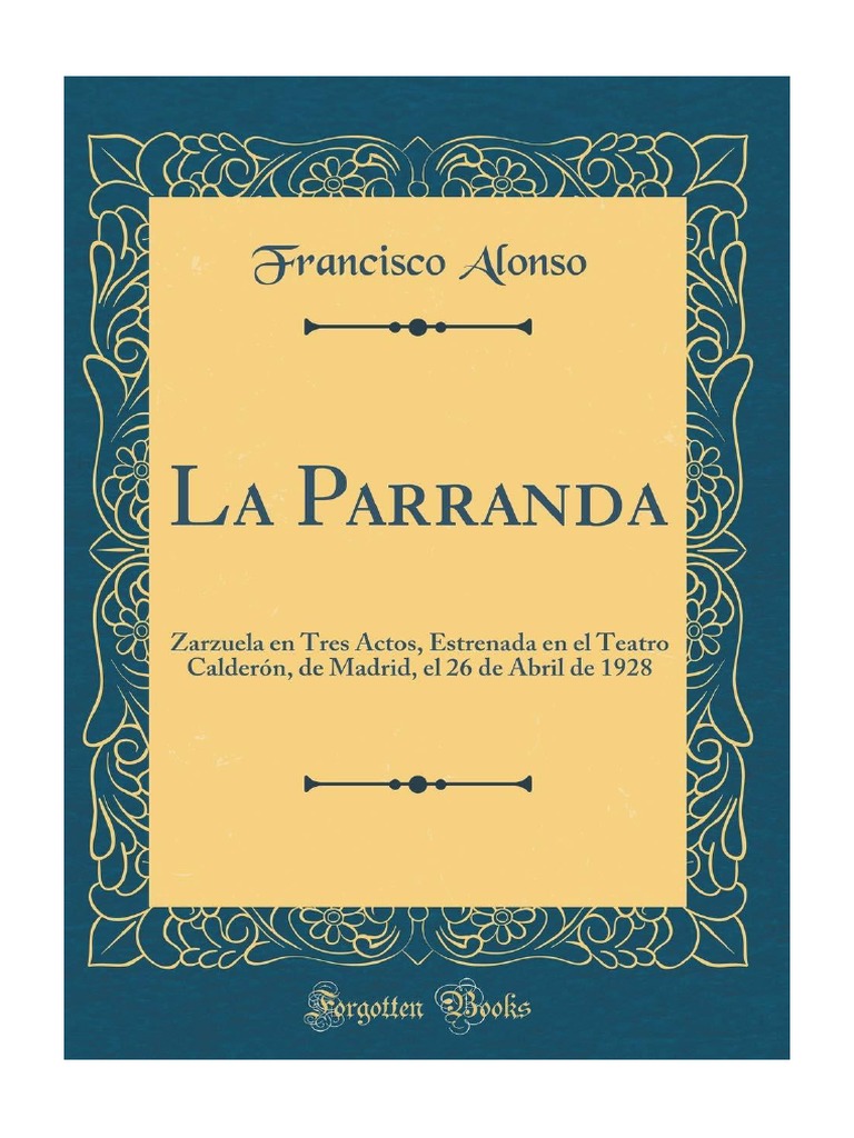 La Parranda - Libreto y Partitura PDF | PDF