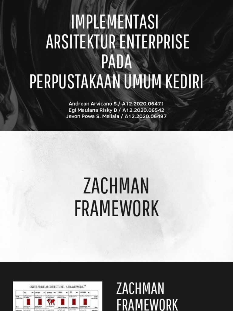 Implementasi Arsitektur Enterprise Pdf Pdf