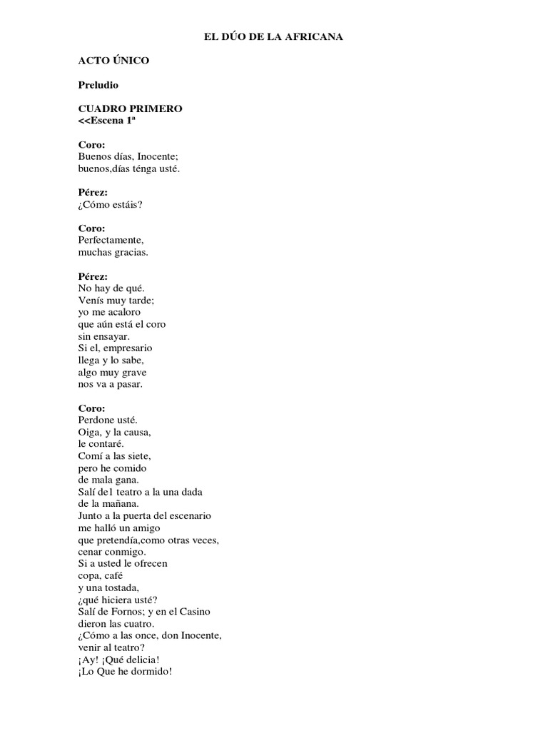 EL DÚO DE LA AFRICANA.pdf | PDF