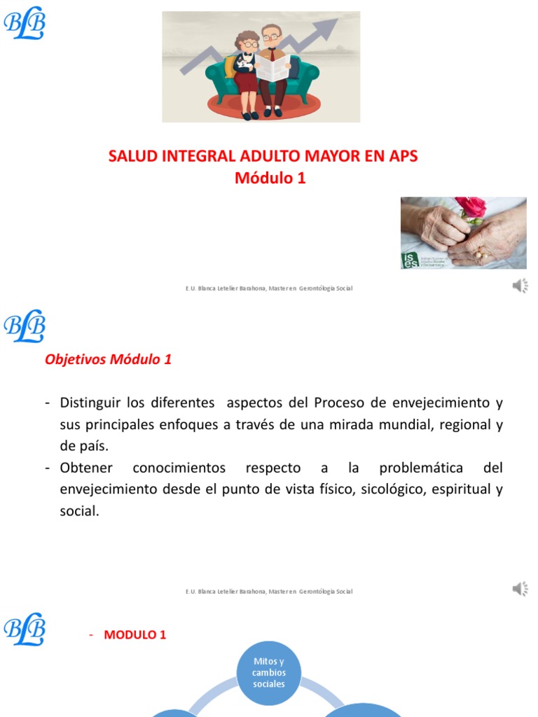 Clase 1. - Salud Integral Del Adulto Mayor en APS | PDF
