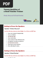 Trainer vs. Trainor: Key Differences | PDF | English Language | Spelling