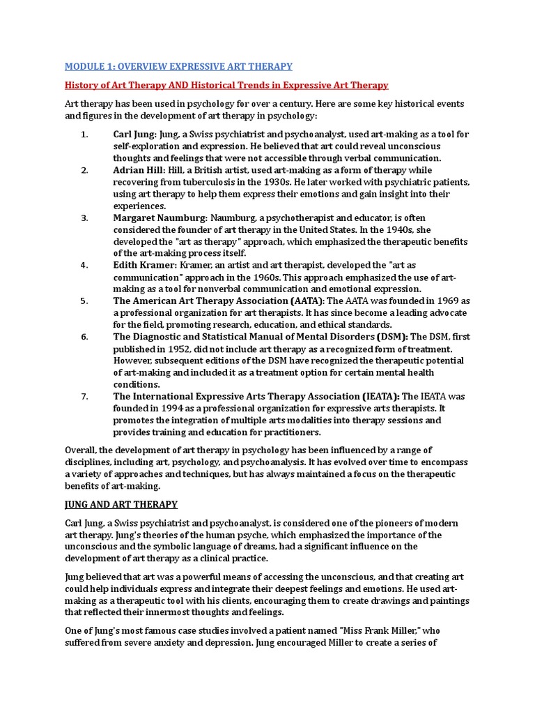 Expressive Art Notes | PDF