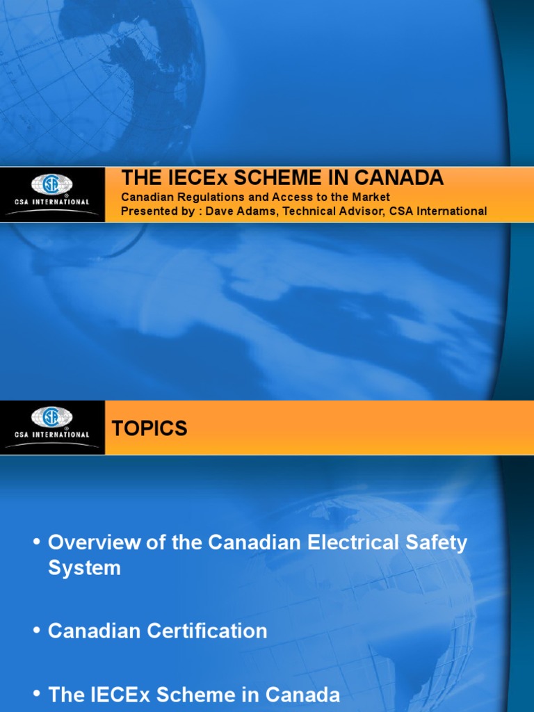 IECEx Can Safe System | PDF