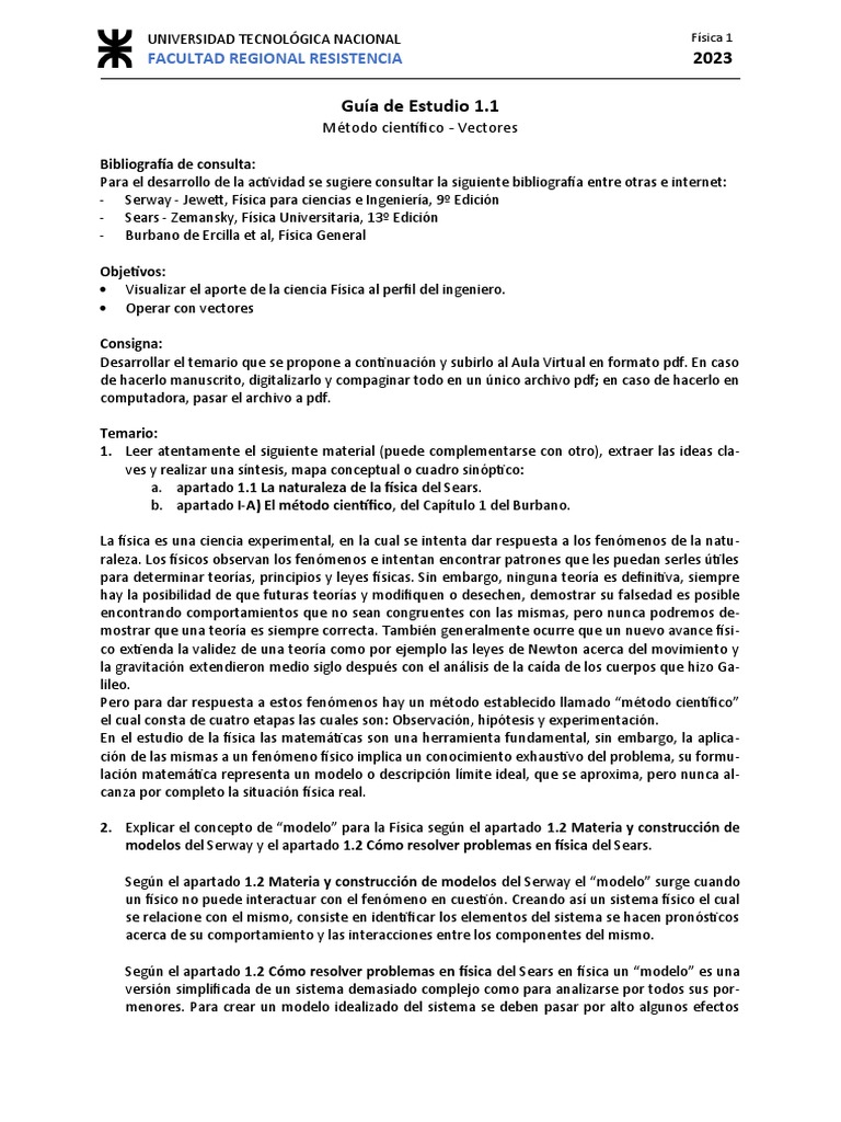 Guía de Estudio 1.1 | PDF