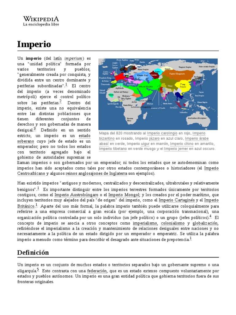 Imperio | PDF | Imperio