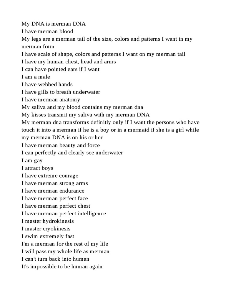 Merman Definitive TF Sub - Odt | PDF