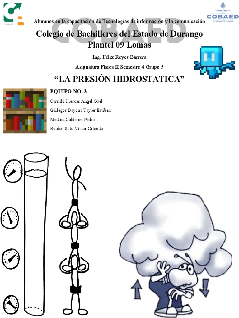 Proyecto de Física, La Presión Hidrostatica | PDF | Mecánica | Física