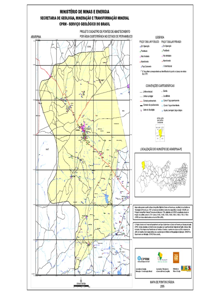 Mapa Araripina | PDF