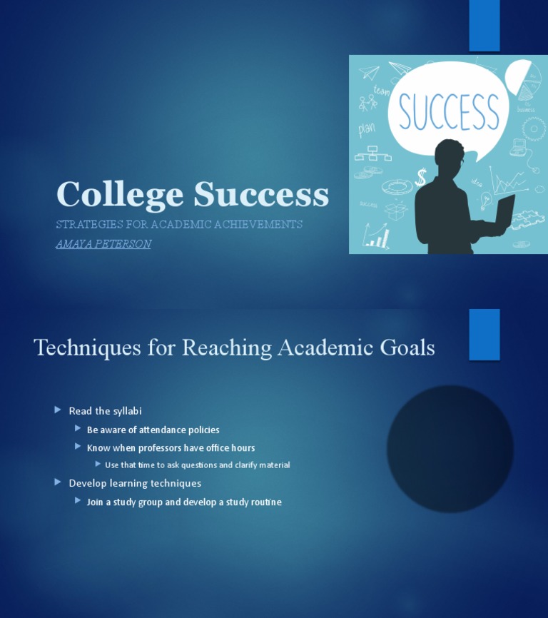 College Success Strategies | PDF | Career & Growth