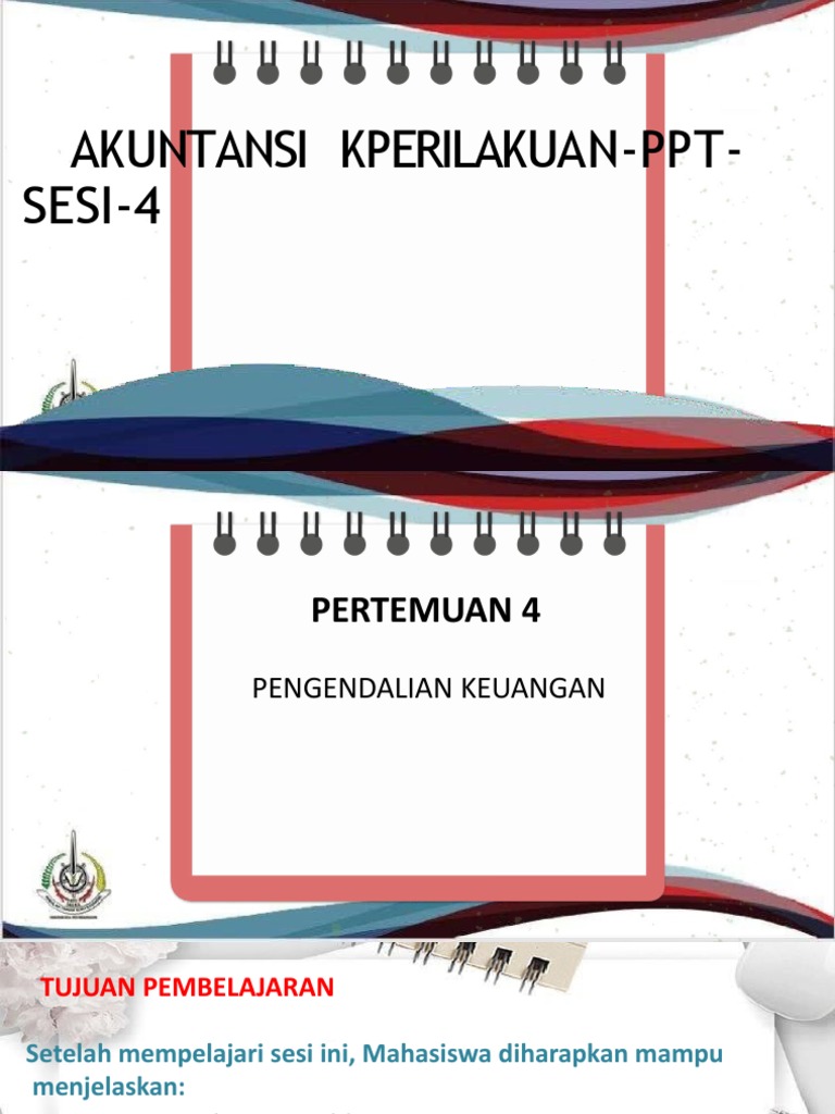 AKUNTANSI KEPERILAKUAN-PPT-SESI 4 Rev | PDF