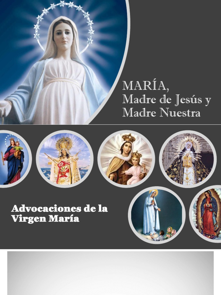 MARÍA, Madre de Jesus y Madre Nuestra PDF | PDF | María, madre de Jesús | Creencia religiosa y ...
