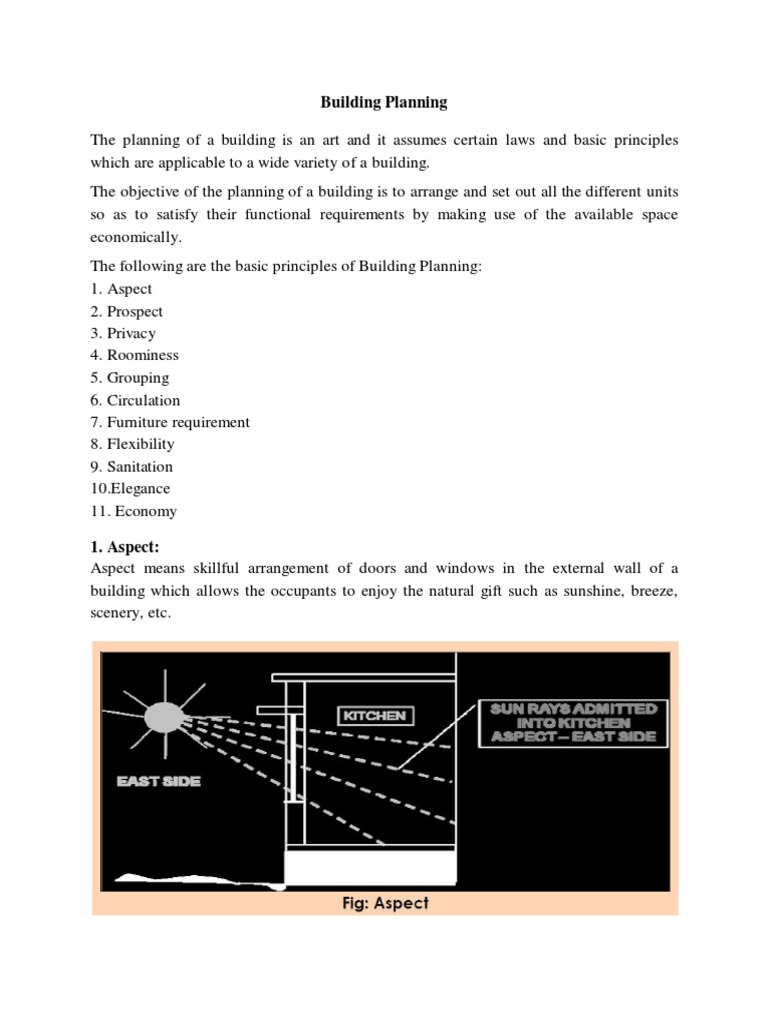 SR SIR Building Planning PDF | PDF | Building | Sanitation