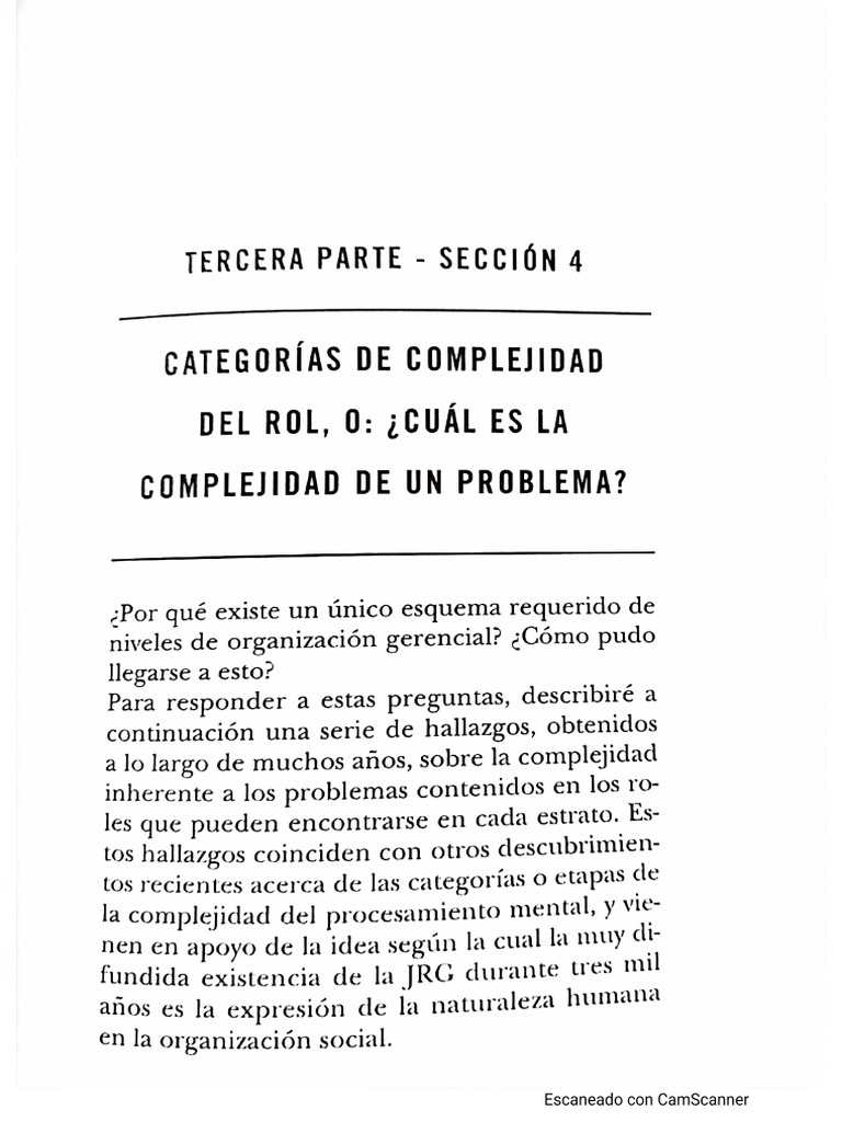 La Organizacion Requerida Elliott Jaques 3 PARTE - SECCION 4 PDF | PDF