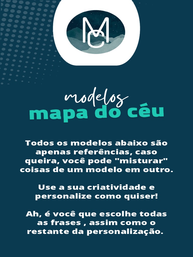 Modelos Mapa Do Céu | PDF