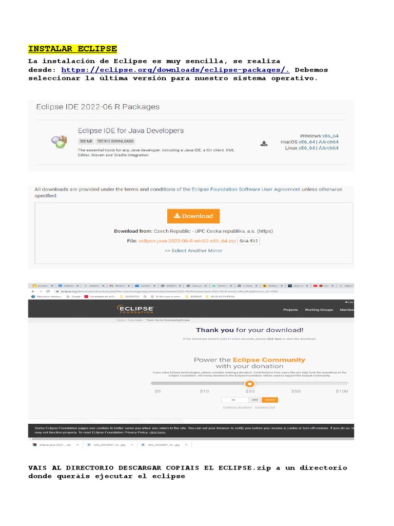 Instalar Eclipse | PDF