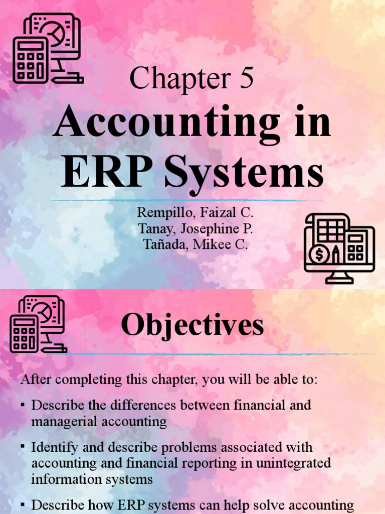 Chapter 5 - Accounting in ERP Systems | PDF