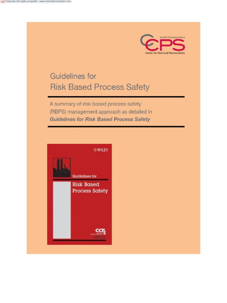 GUIA CCPS SEGURIDAD PROCESOSoverview-of-risk-based-06-25-14.en - Es PDF ...