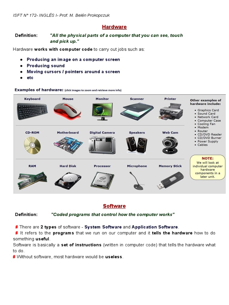 TP 4 - Hardware and Software Activities PDF | PDF
