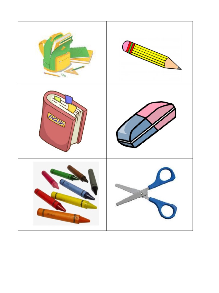 Classroom Objects | PDF