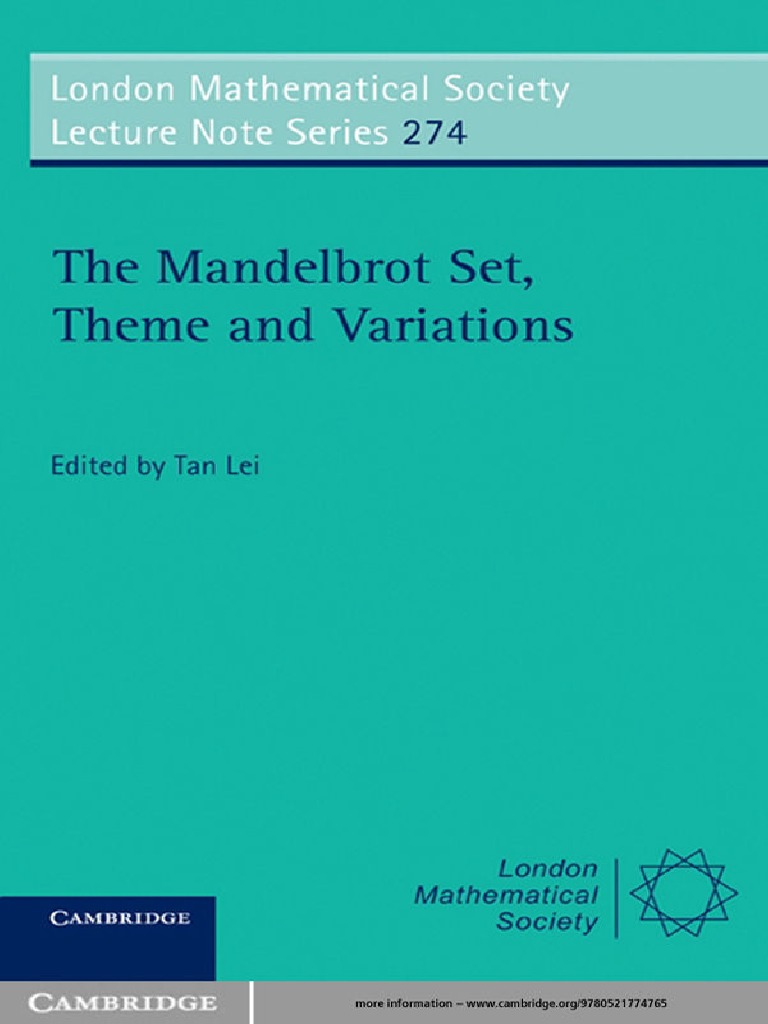 (London Mathematical Society Lecture Note Series 274) Tan Lei - The ...
