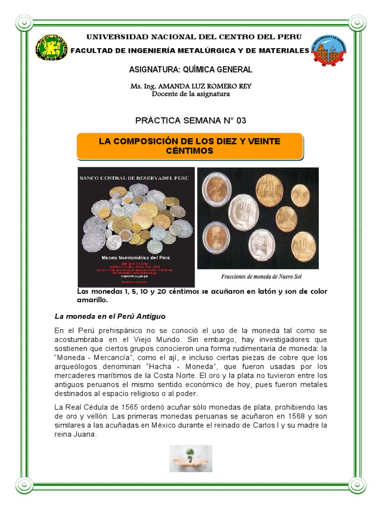 Práctica N°3 PDF | PDF | Latón | Cobre