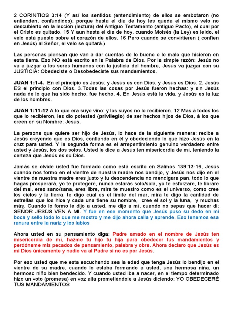 Quien Es Jesús, Quien Soy Yo | PDF