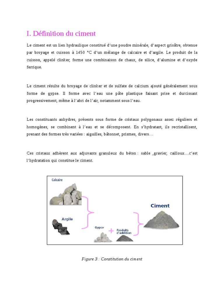 Le Ciment 1 PDF | PDF