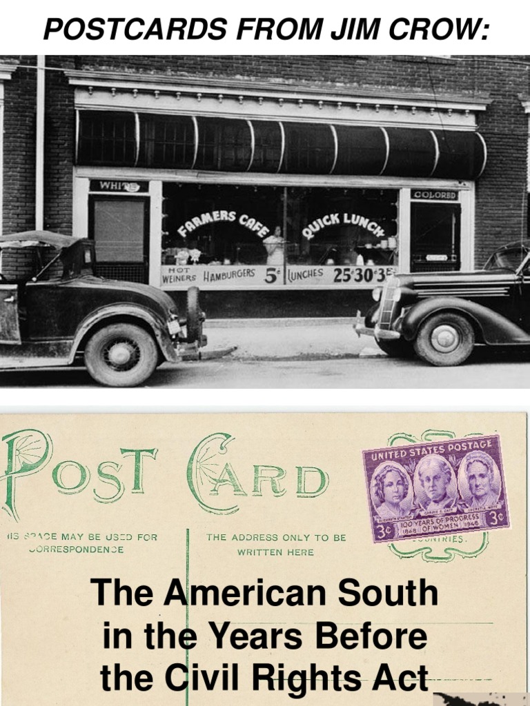 Jim Crow Power Point | PDF | Ku Klux Klan | Jim Crow Laws