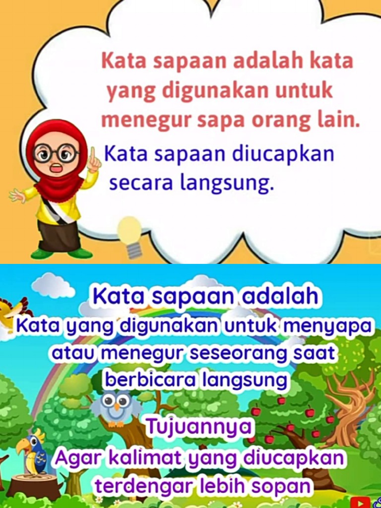 Materi Kata Sapaan | PDF