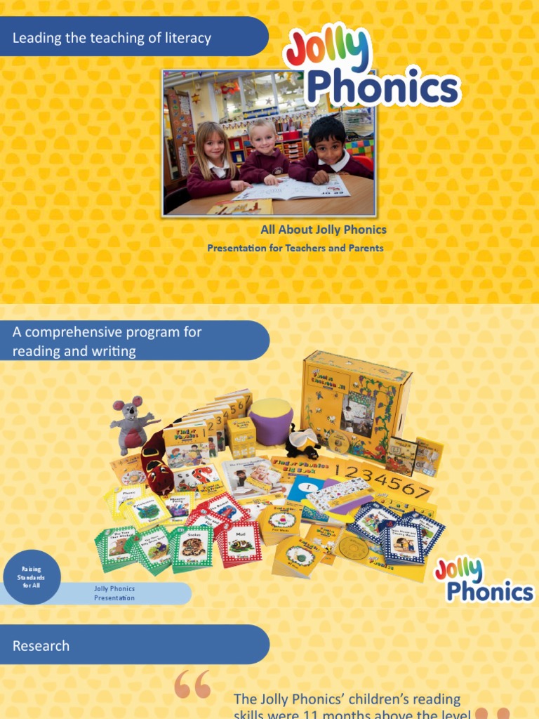 Jolly Phonics Teaching Overview | PDF