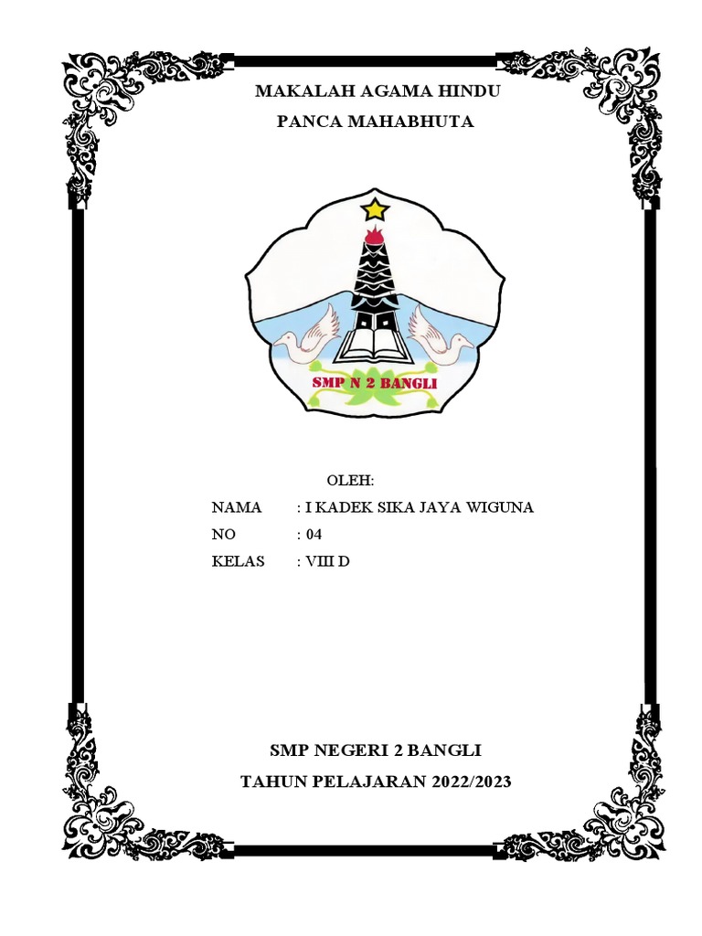 Panca Mahabhuta.docx | PDF