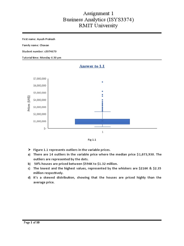 Business Analysis Assessment 1 | PDF