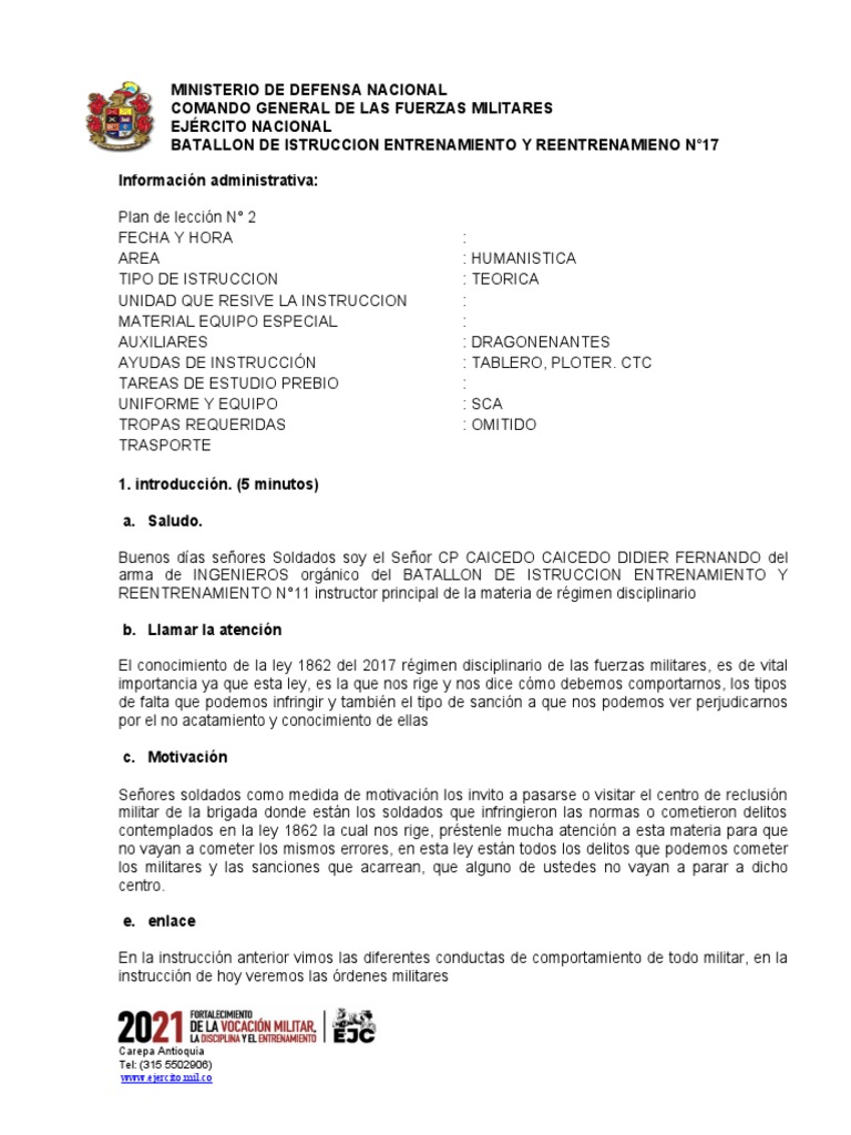 2 - Regimen Disciplinario Tarea #2 c3. Lindarte | PDF