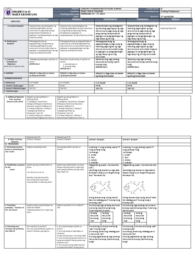 Quarter 3 Week 1 | PDF