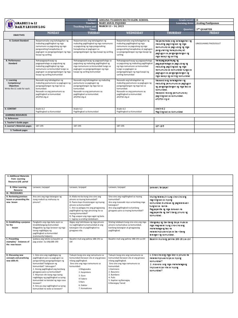 Quarter 3 Week 5 | PDF