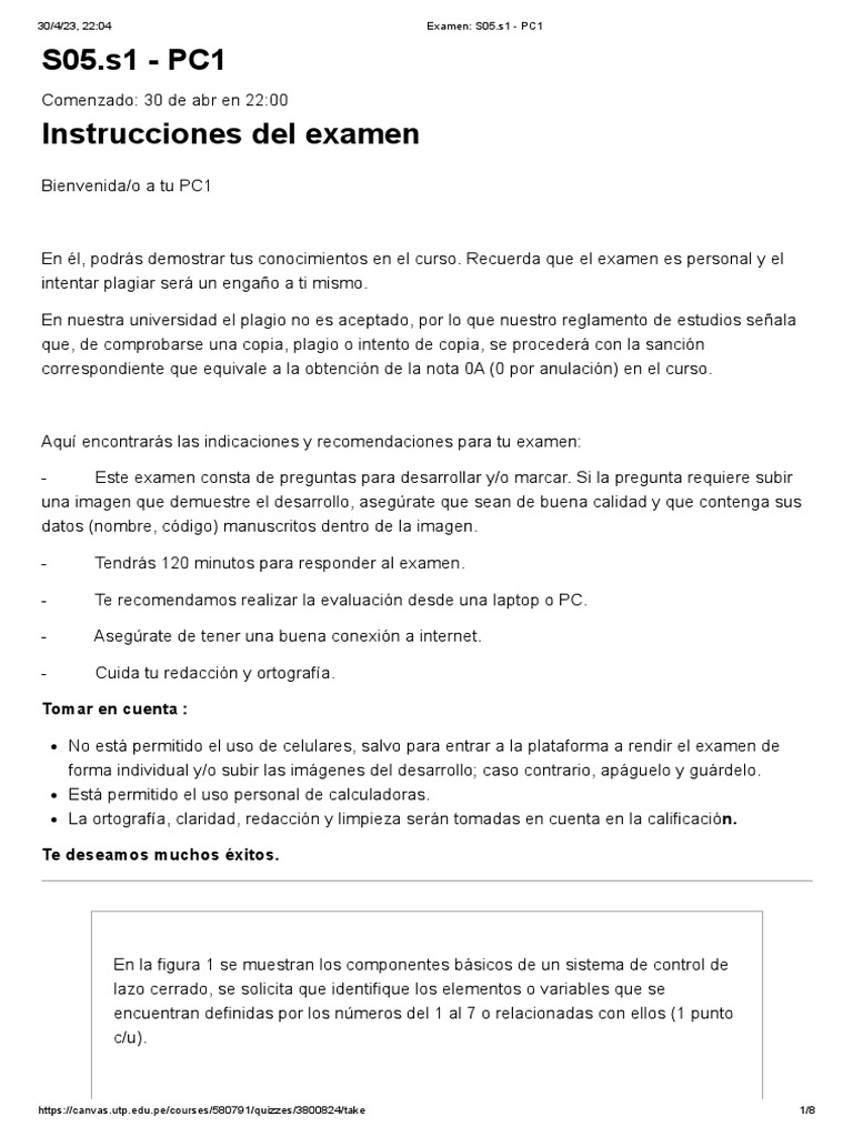 Examen - S05.s1 - PC1 | PDF