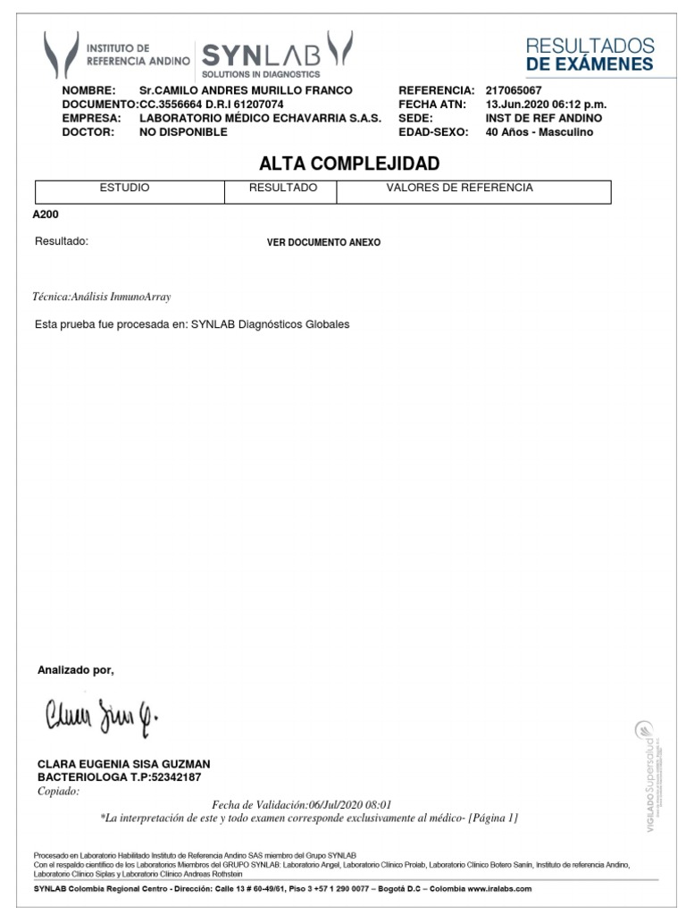 Prueba A200 Camilo Murillo PDF | PDF