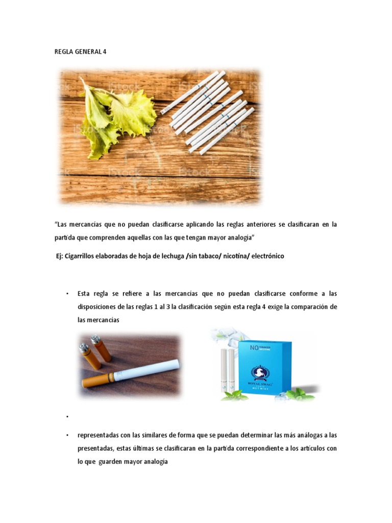 REGLA GENERAL 4 y 6 | PDF