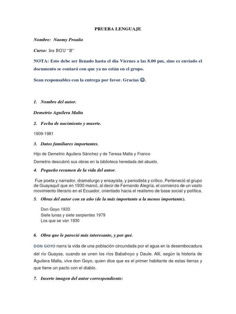 Demetrio Aguilera | PDF