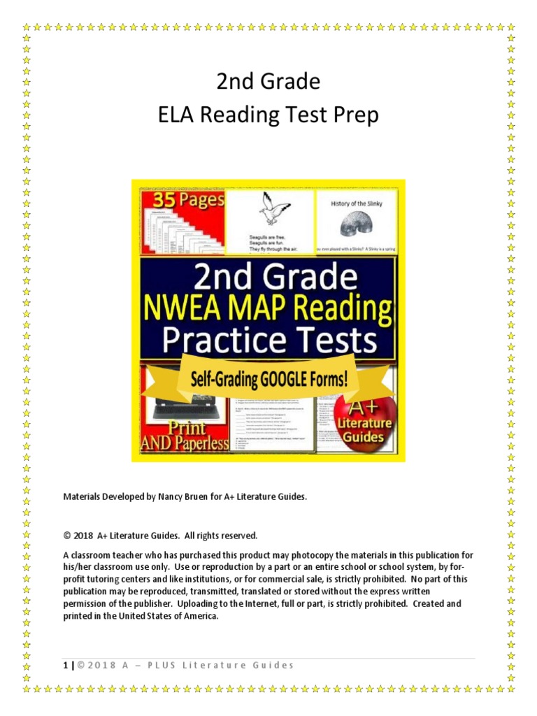 Printable Copies - 2nd Grade NWEA MAP 1 PDF | PDF