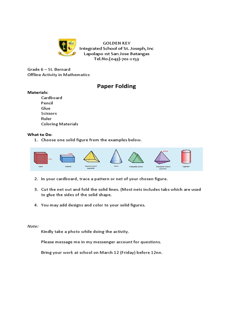 Paper Folding PDF | PDF | Home & Garden