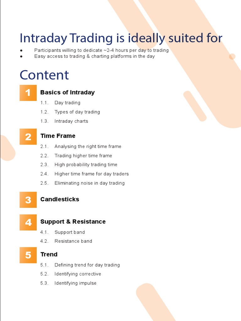 Intraday Trading Syllabus PDF | PDF
