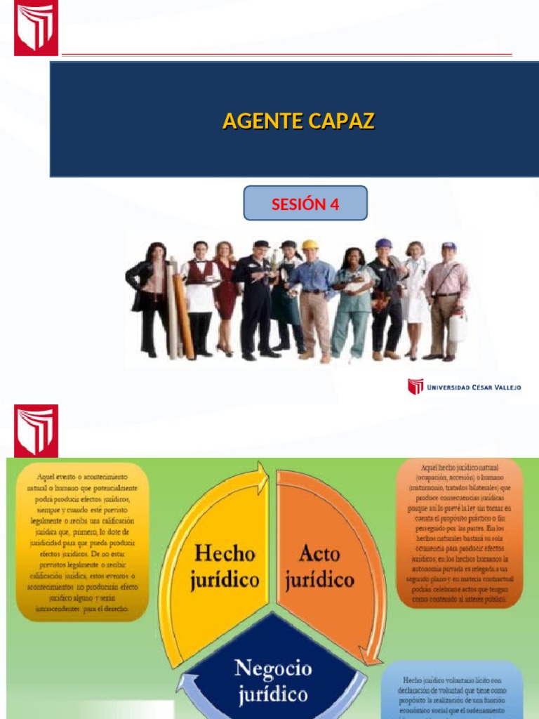 Sesion 4. Agente Capaz Der. Civ. - Tagged | PDF