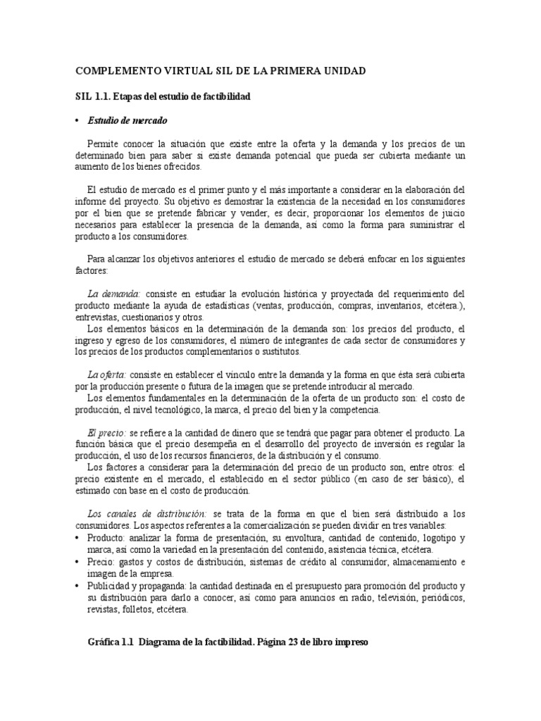 Complementos del libro Evalucion y formulacion de proyectos.doc | PDF