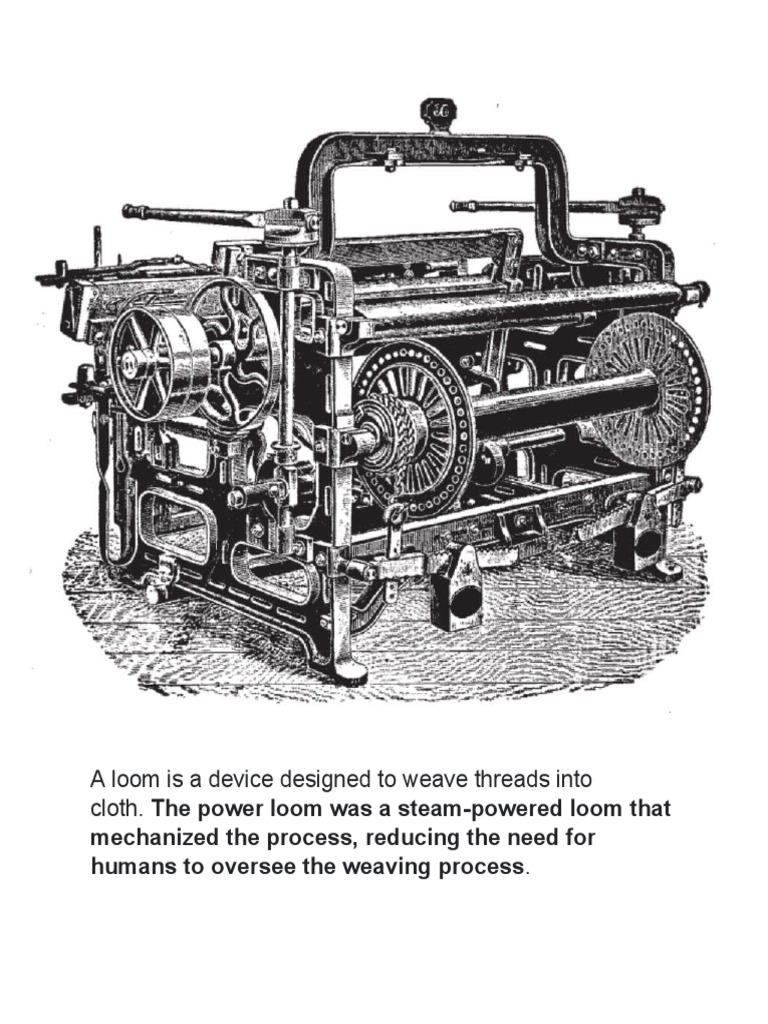 POWER-LOOM-AND-STEAM-ENGINE.docx | PDF