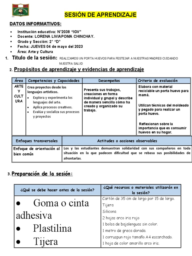Segunda Semana ARTE EDA 2 | PDF