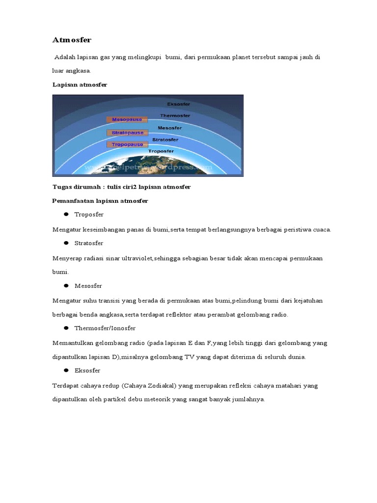 Atmosfer.docx | PDF